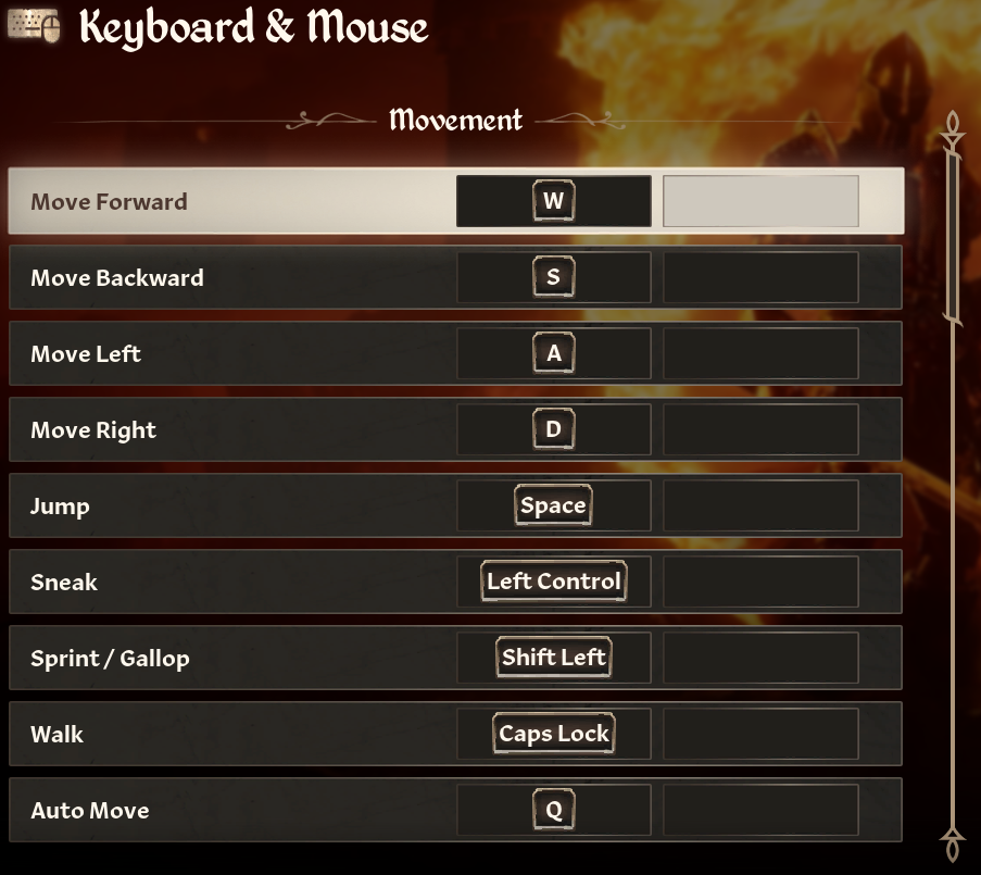 Mouse/Keyboard - Controls - The Elder Scrolls IV: Oblivion Remastered ...