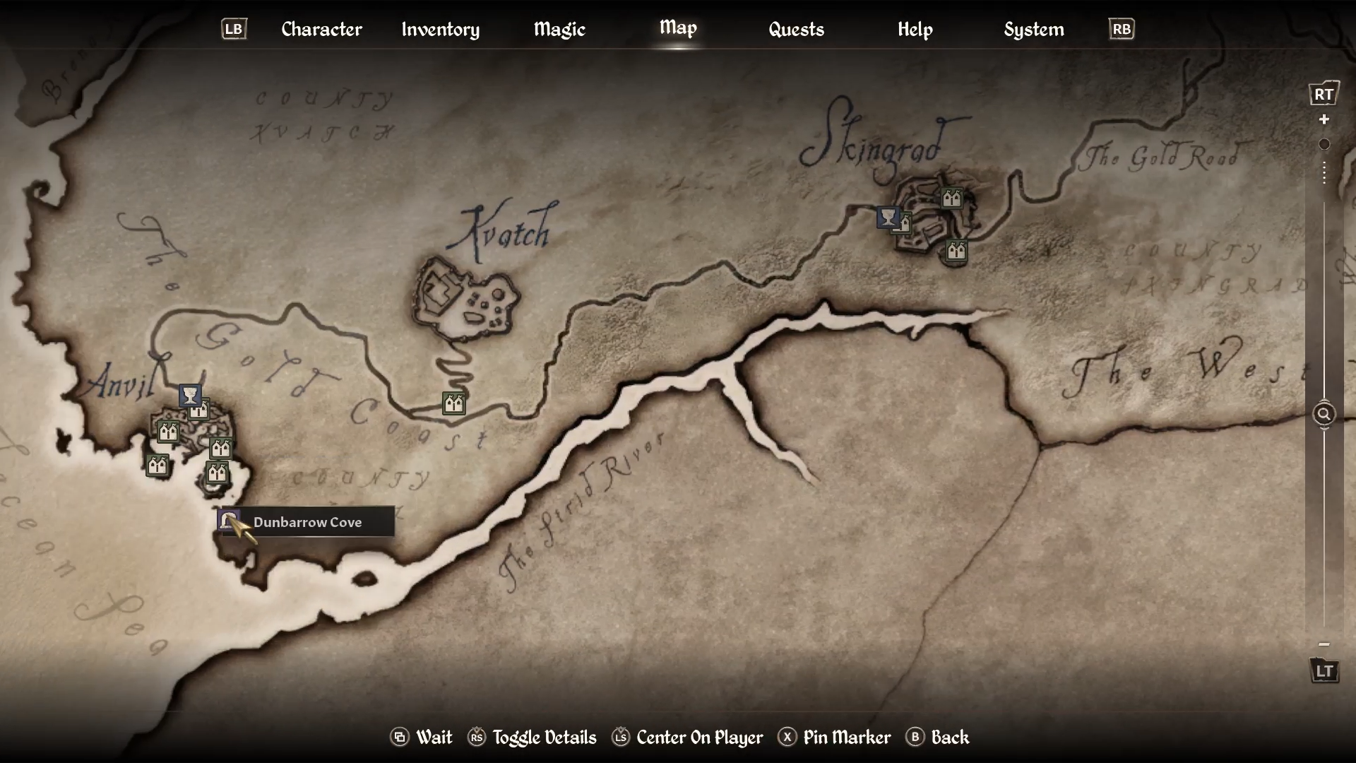 Elder Scrolls Oblivion Map
